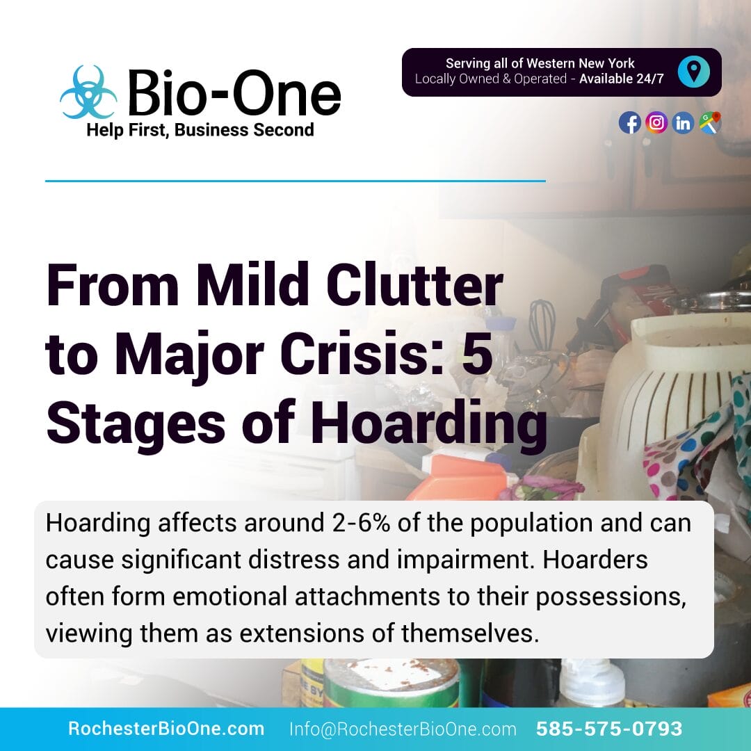 From Mild Clutter to Major Crisis: 5 Stages of Hoarding - Bio-One of ...